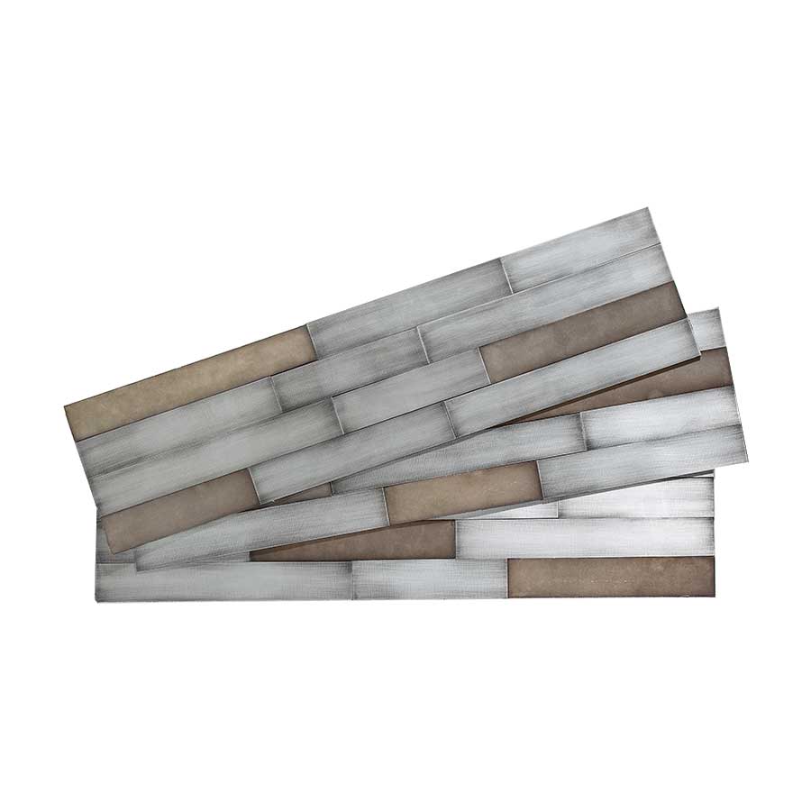 Peel and Stick Distressed Metal Tiles - Aspect