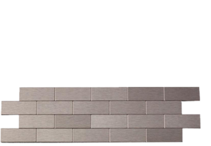 Aspect Peel and Stick Backsplash Tiles in Glass, Stone and Metal