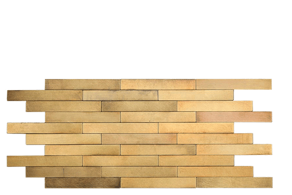 Peel and Stick Matted Metal Backsplash Tiles - Aspect