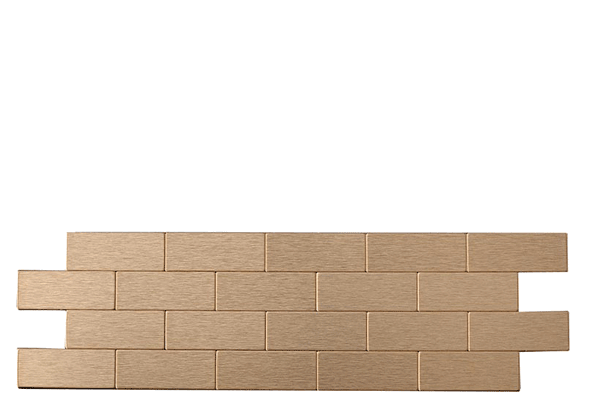 Peel and Stick 3x6 Metal Backsplash Tiles - Aspect